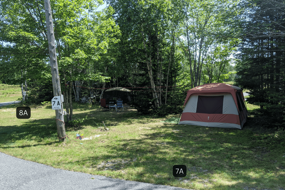Site 8A - Island Camping on Maine Coast